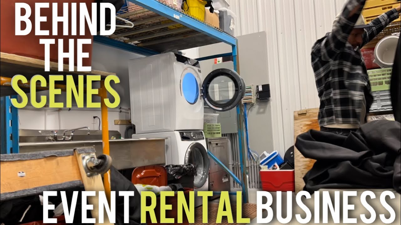 Behind The Scenes Of A Small Decor & Event Rental Business [Owner ...