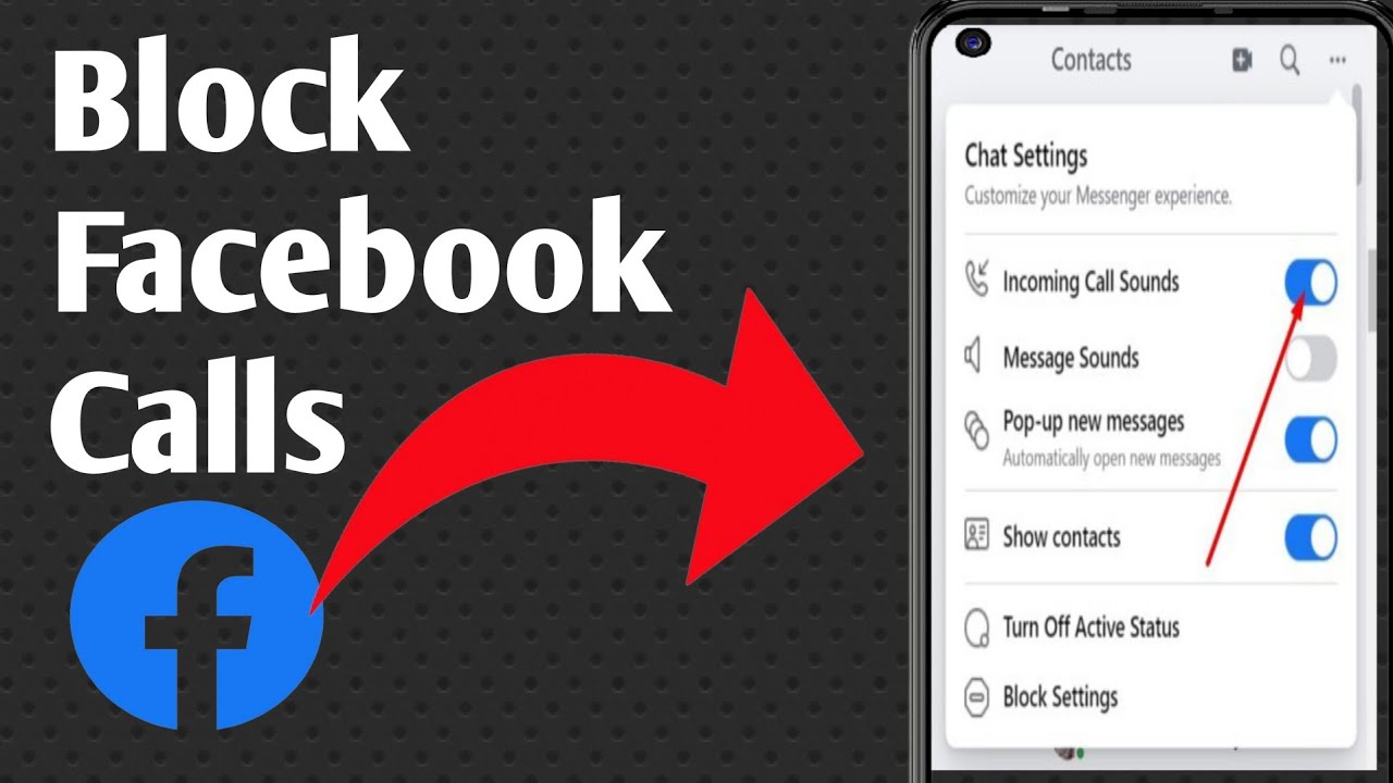 How To Block Facebook Calls _ Disable Messenger Call _ Facebook Me Call ...