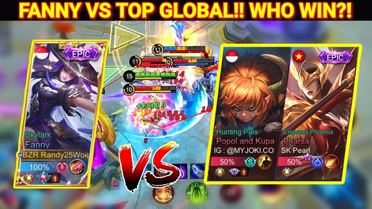 RANDY25 FANNY MEETS TOP GLOBAL RANK?! AUTO SERIOUS MODE!! | Mobile ...