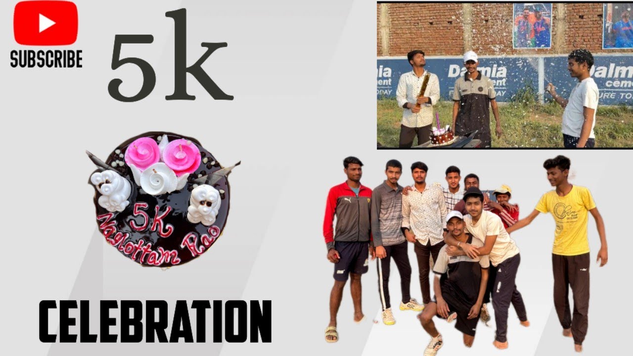 5k celebration🎉🍾 | practice | enjoyment |feedback | Narottam Kumar Rao - YouTube