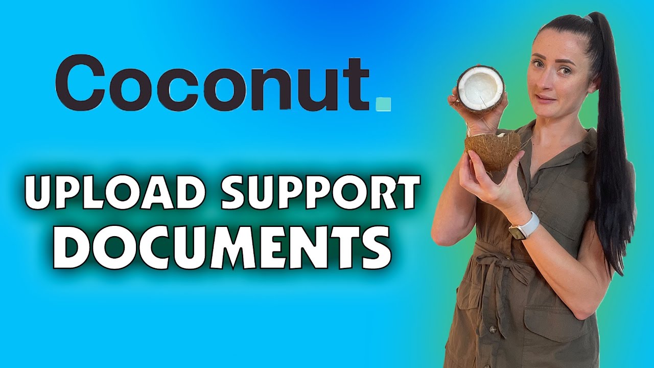 How to upload and save receipts on Coconut Accounting Software? - YouTube
