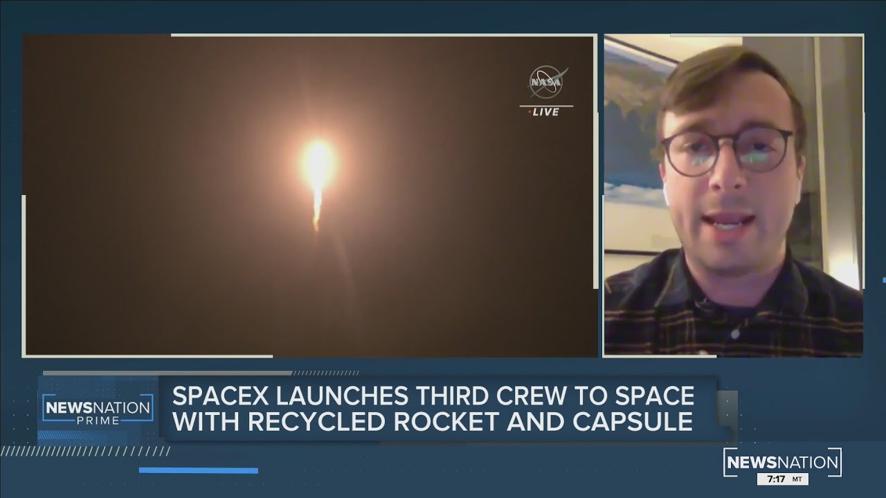 The Verge Space Reporter Joey Roulette discusses Space X launches third ...