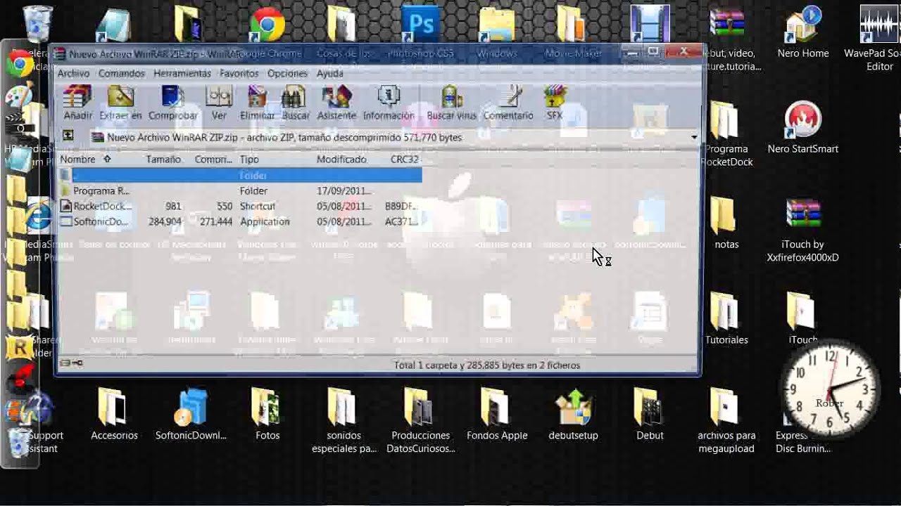 como poner la barra de tareas en 3D, tutorial, bien explicado - YouTube