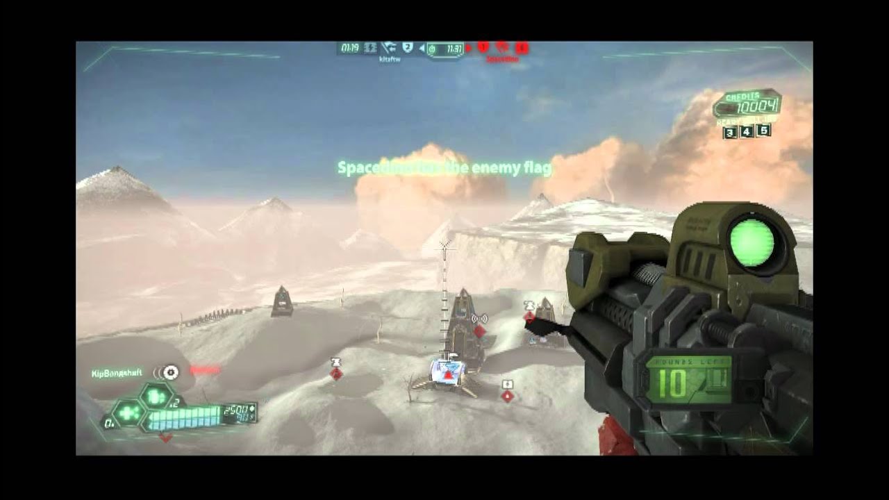Juggernaut Artillery Shelling in Tribes Ascend - YouTube