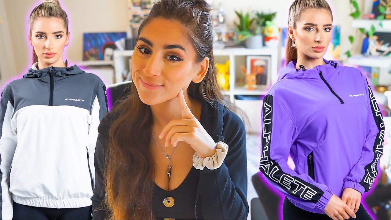 TRYING ALPHALETES NEW INFINITY TECH JACKETS! HIT OR MISS?! - YouTube