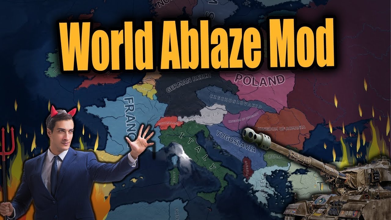 Diese HARDCORE Mod ist NICHTS für Anfänger & Casual Gamer | Hearts of Iron 4 World Ablaze Mod ...