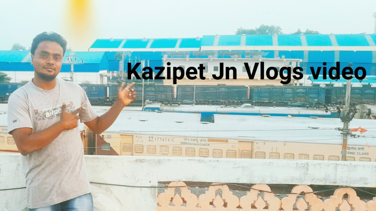Kazipet Relway station || vloging video !! - YouTube