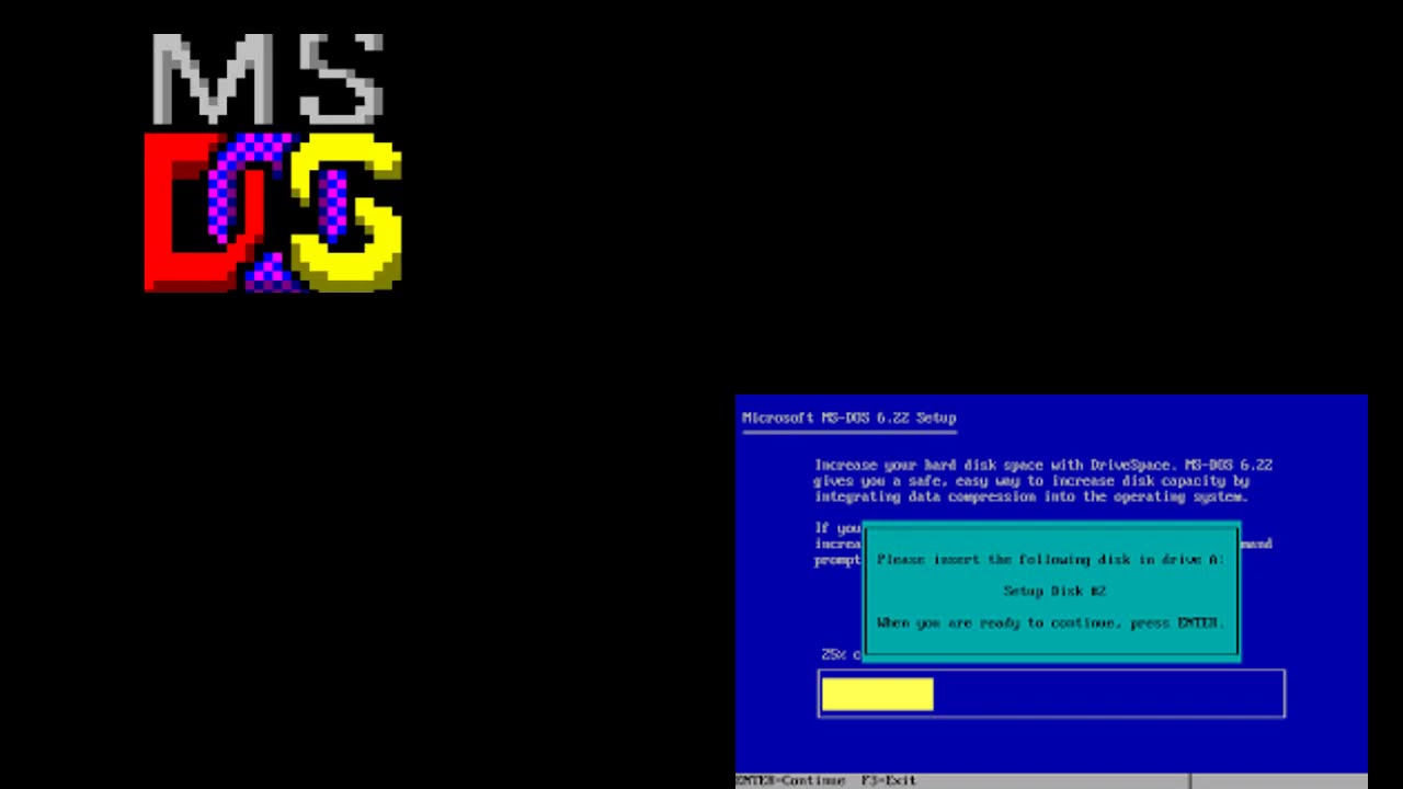 Evolution of MS DOS - YouTube