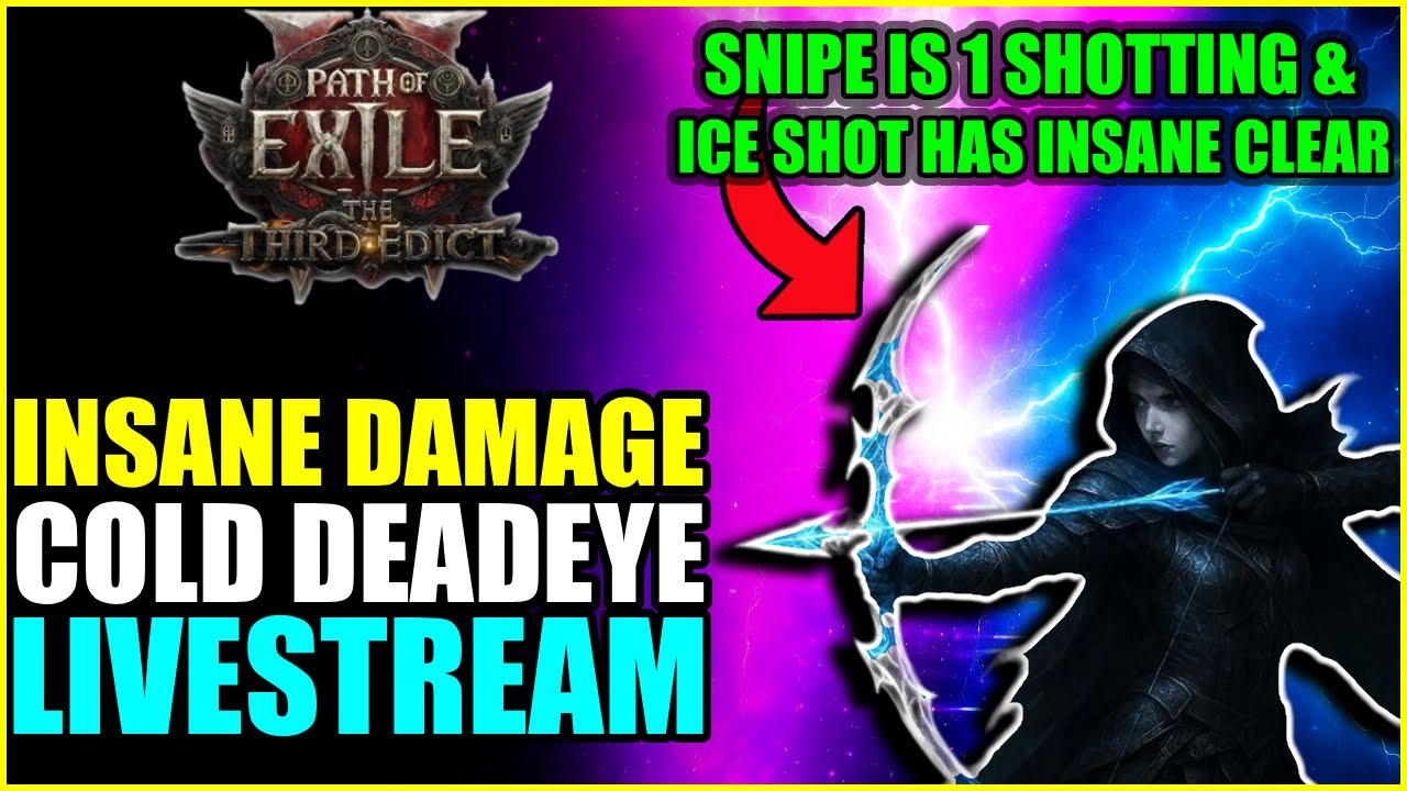 Path of Exile 2 | Cold Bow Deadeye Is 1 Shotting Bosses! (PoE 2 Deadeye ...