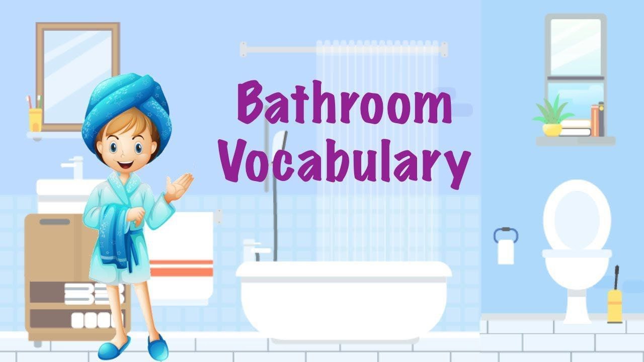 Learning The Bathroom \\ Bathroom Vocabulary \\ #englishvocabulary ...