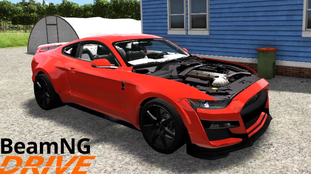 5.9 Cummins Swapped My GT500 Mustang | BeamNG Drive RP #57 - YouTube