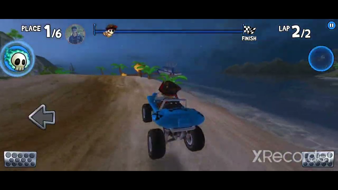 Beach Buggy Racing coconut Cup level 7.Android phone game play #gaming ...