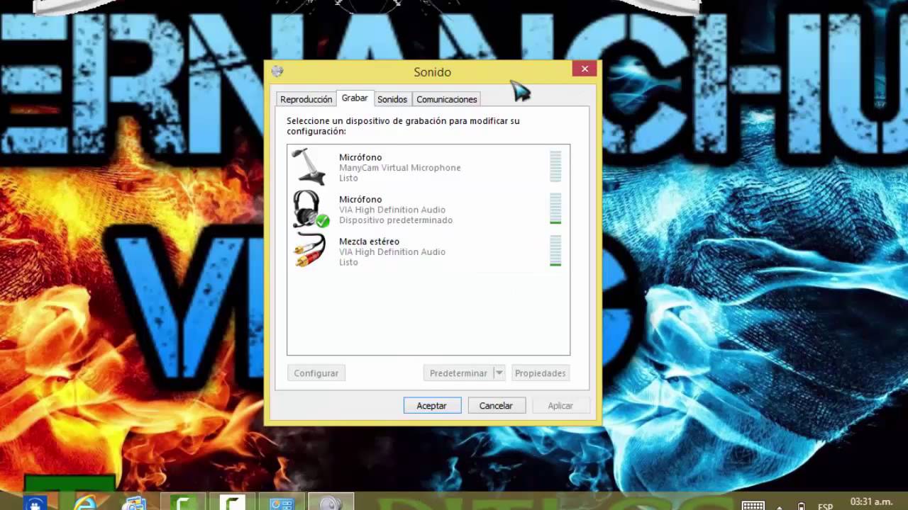 Como Activar el Micrófono (COMO HACER ANDAR EL MICROFONO PARA LA PC ...