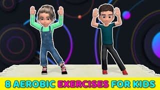 8 BEST ENERGY BOOSTERS – AEROBIC EXERCISES FOR KIDS | Doovi