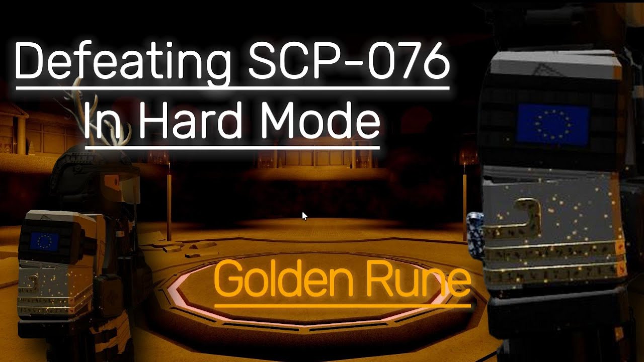 Scp Roleplay | Defeating 076 in Hard Mode - YouTube