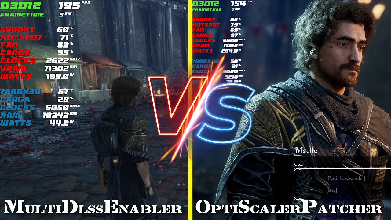 DLSS ENABLER VS OPTISCALER - YouTube