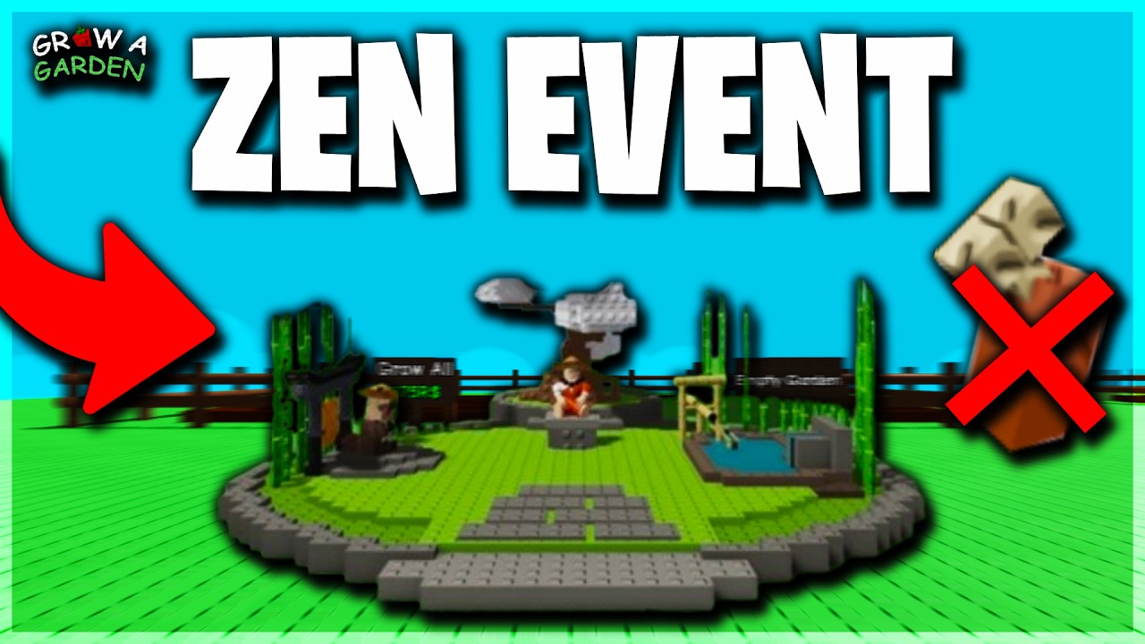 EVERYTHING UPCOMING in The ZEN UPDATE in Grow A Garden ROBLOX! - YouTube