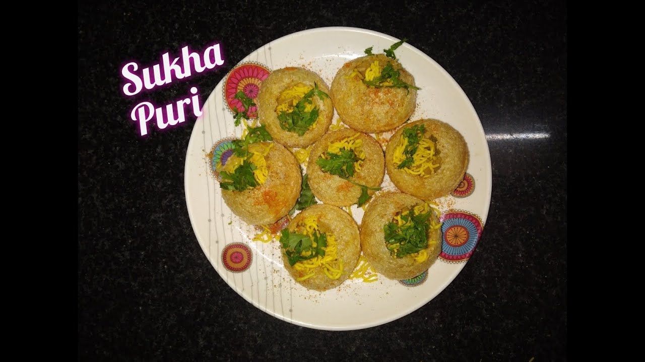 Sukha Puri Recipe ||Dry Masala Puri ||Stuffed Masala Puri ||Sukha puri ...