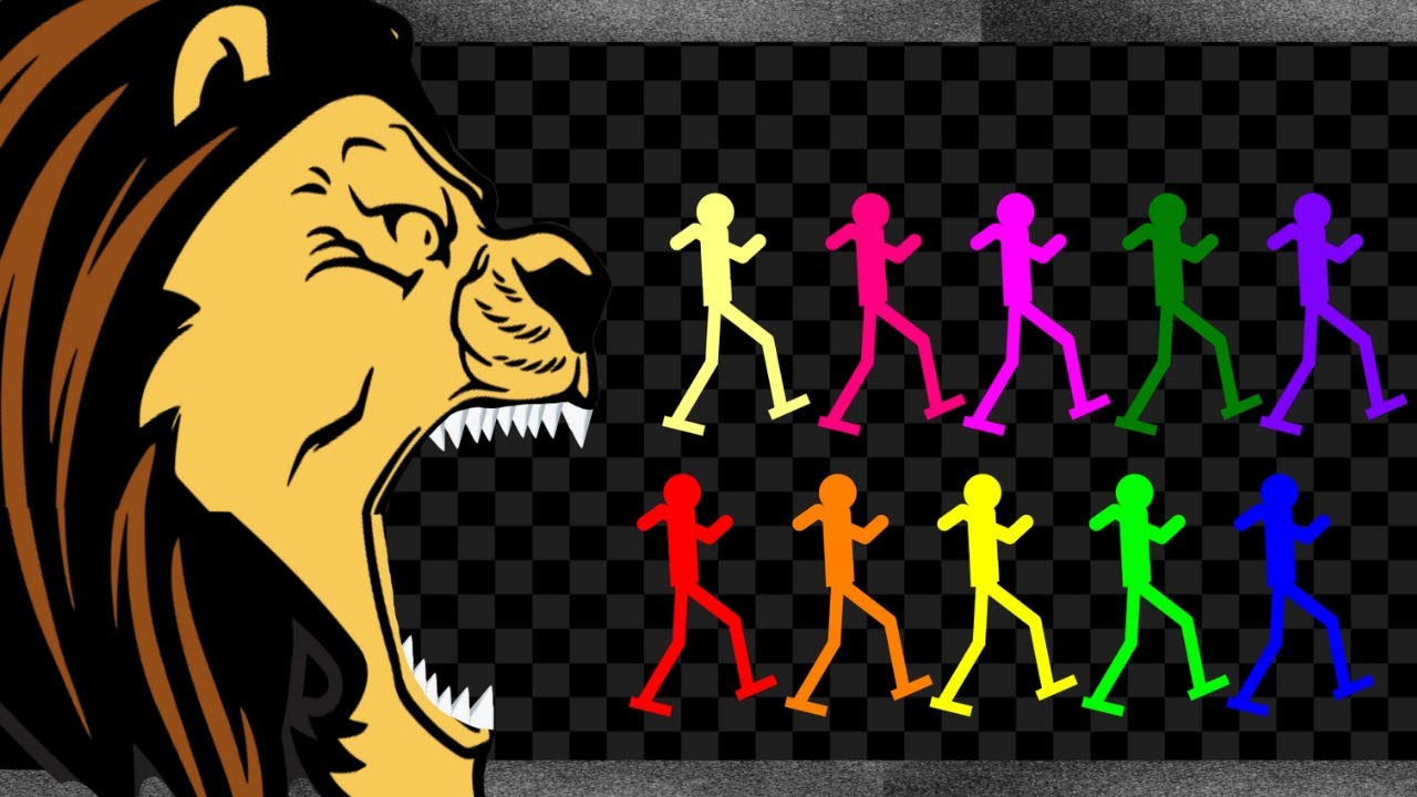 Survival Stickman Race: Run From Lion - YouTube