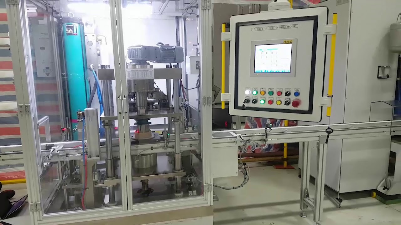 TILTING inspection machine - YouTube