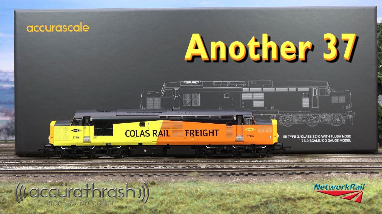 Accurascale Colas Rail Class 37 - YouTube
