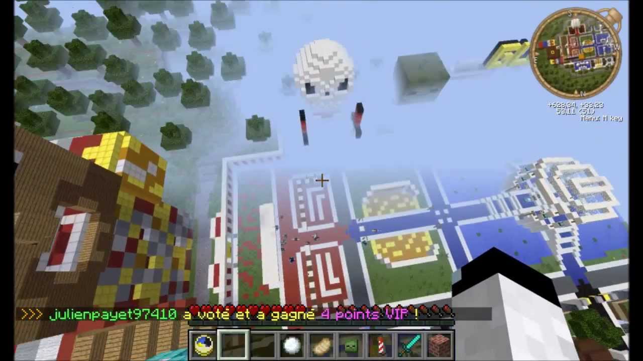 Minecraft serveur fun craft - YouTube