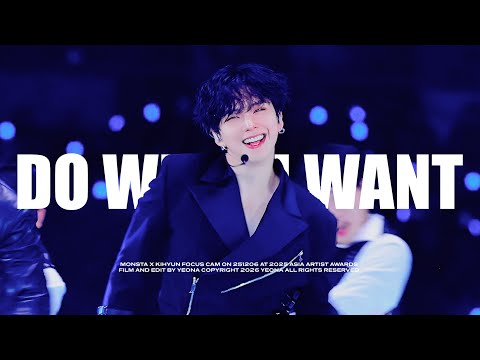 [4K] 251206 AAA DO WHAT I WANT 기현 Focus fancam