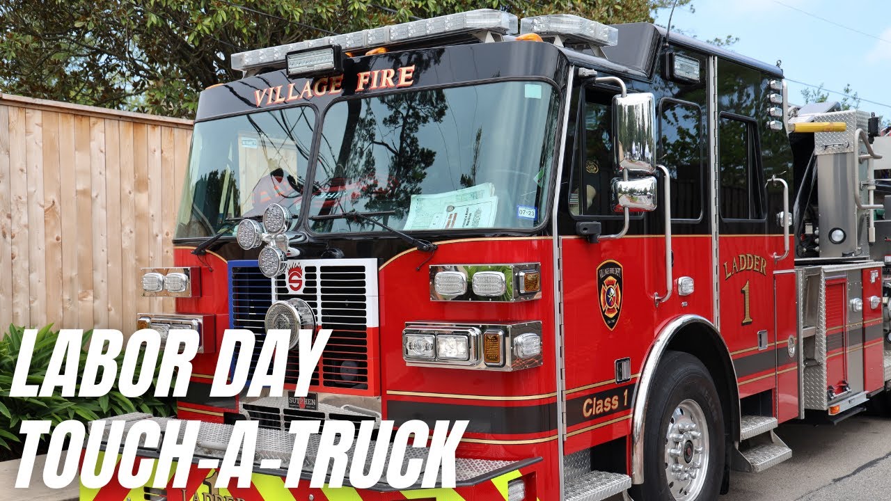 Labor Day Touch-a-Truck 2022 Highlight Reel - YouTube