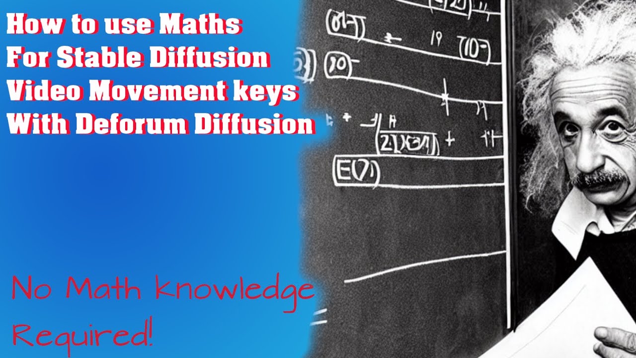 How to use Maths For Stable Diffusion Video Movement Keys With Deforum ...