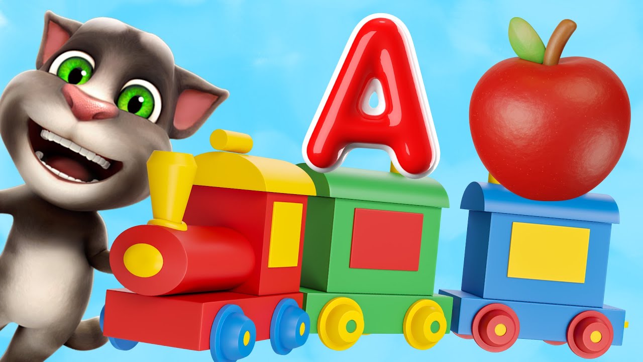 Learn Alphabet Train Song - 3D Animation Alphabet ABC Train song for ...