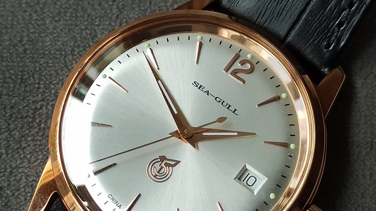 The dressy Seagull 51 WYFK watch - YouTube