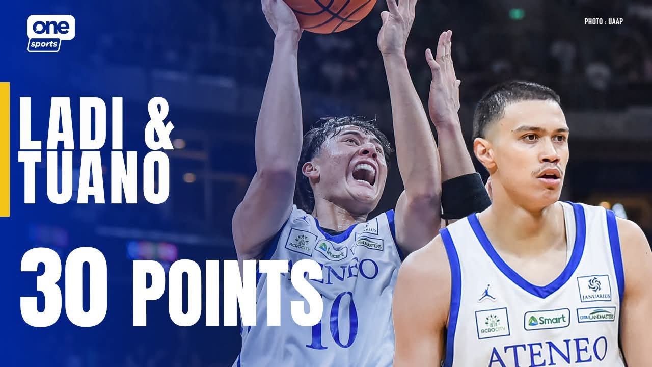 Ladi & Tuano COMBINED 30 PTS for Ateneo 😤 | UAAP SEASON 88 MEN’S ...