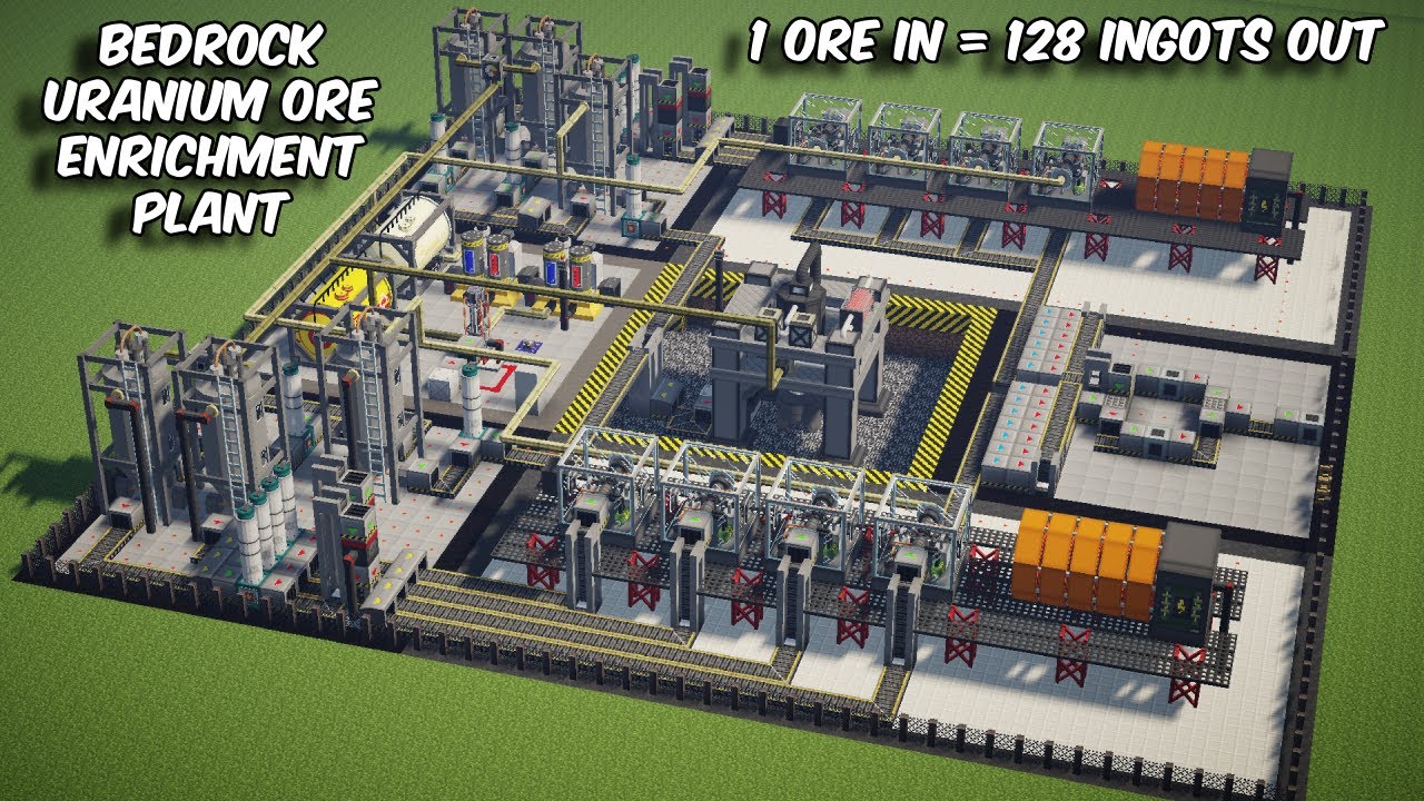 Infinite Uranium Enrichment Plant using Bedrock Uranium Ore - HBM's NTM ...