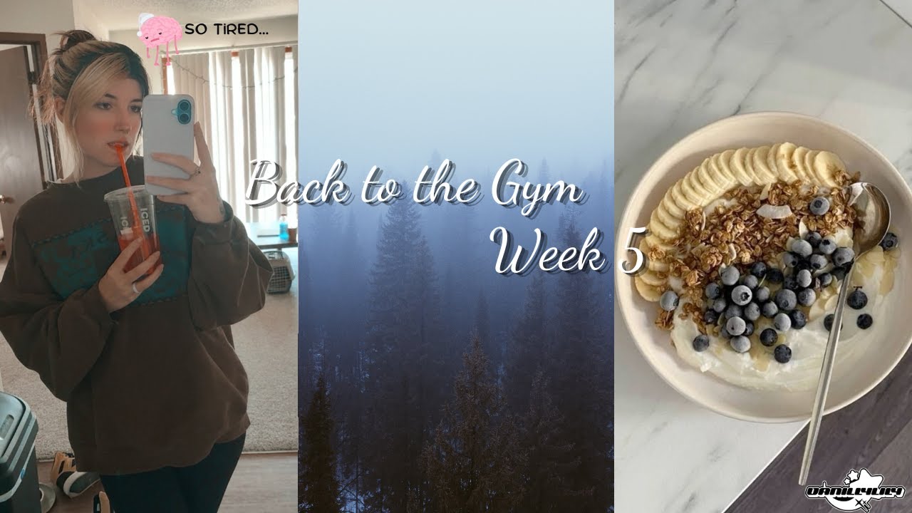 Gym Vlog 《Week 5》 Vani ↻n Repeat - YouTube