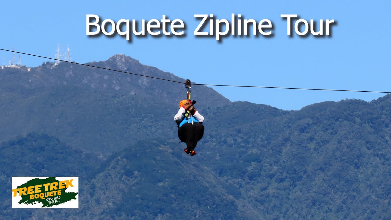 Tree Trek Boquete - Zipline Tour - YouTube