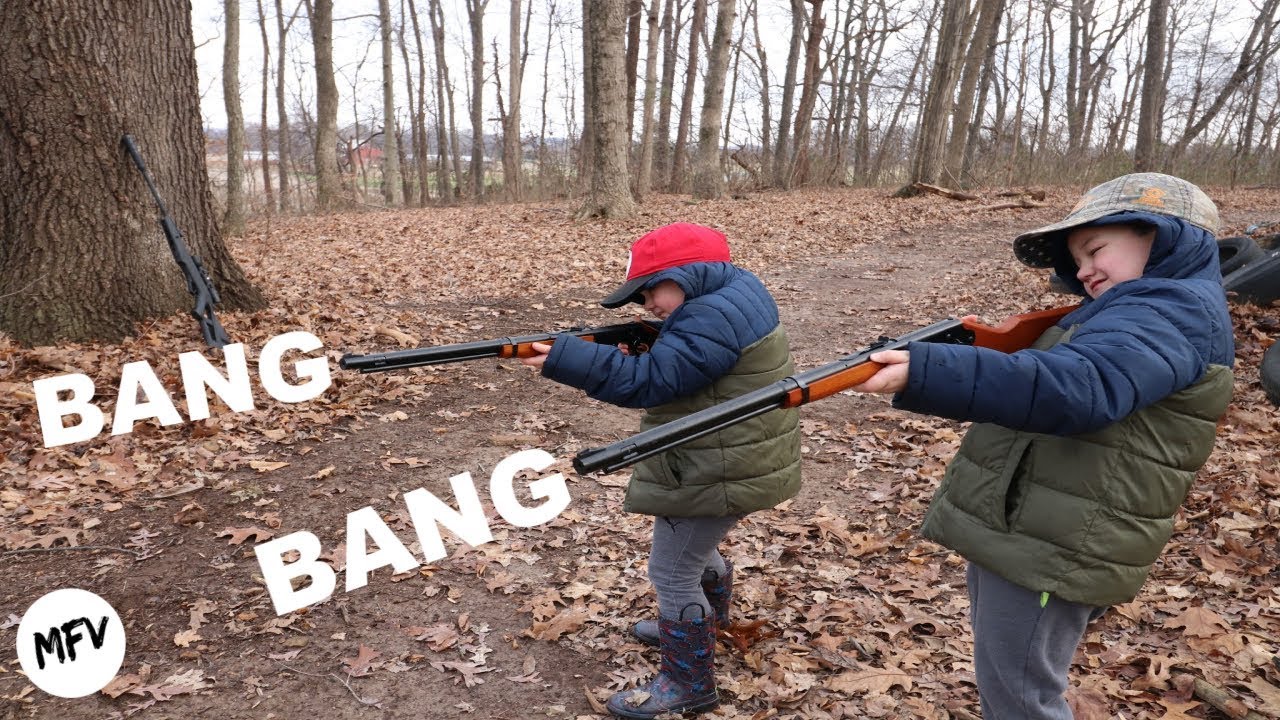 Kids with Guns / Red Ryder BB Gun / FiveFold Outdoors - YouTube