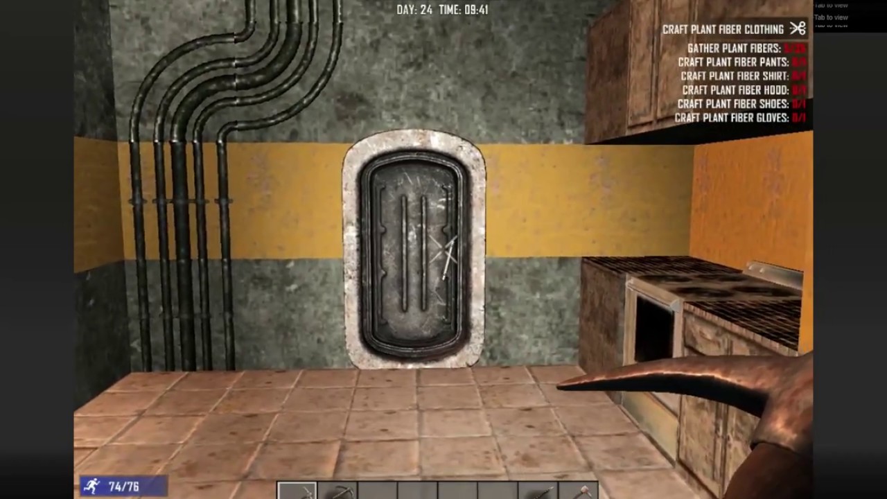 7 Days to Die hidden well bunker - YouTube