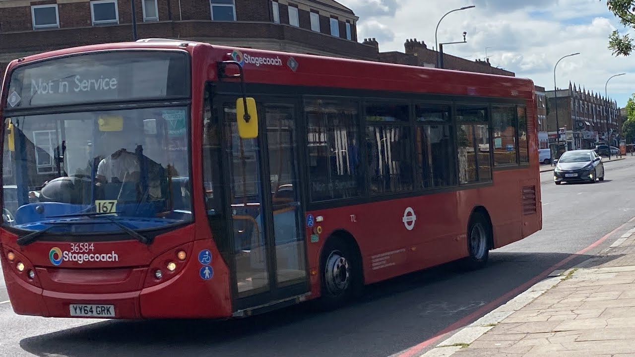 ADL Enviro200 Stagecoach London (TL) 36584 YY64 GRK Route Not in ...