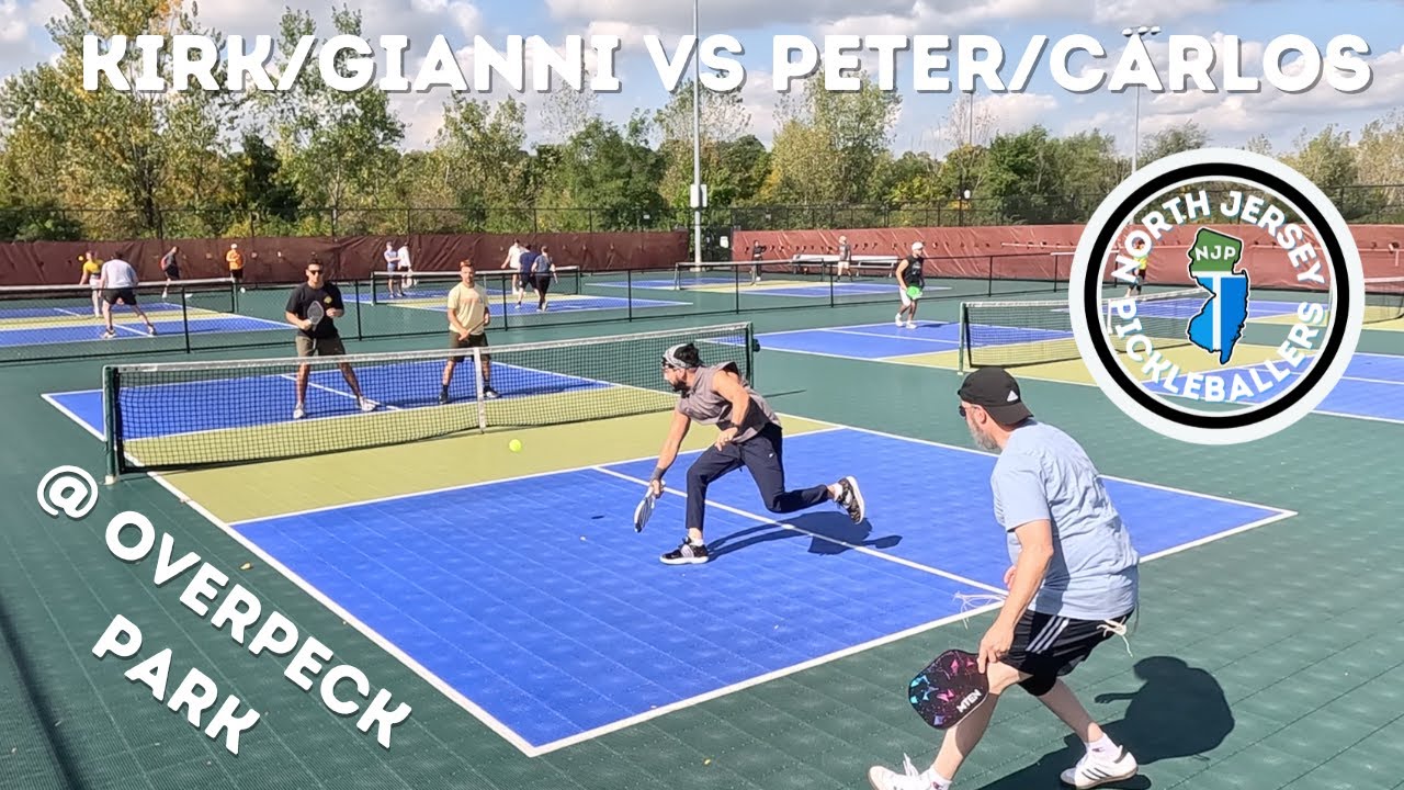 Kirk/Gianni VS Peter/Carlos @ Overpeck Park 2024 - YouTube