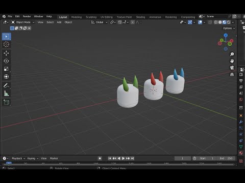 How to make horn in blender (for roblox) - YouTube