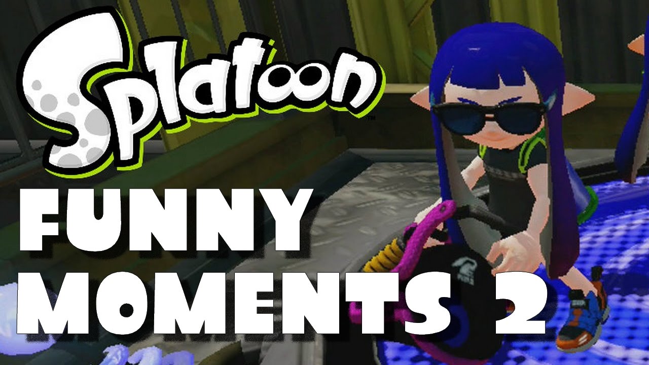 SPLATOON FUNNY MOMENTS 2 (Inkzooka Trickshot, Epic Fails and more !) - YouTube