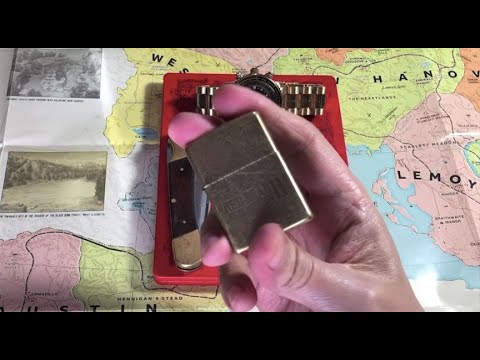 The Only Zippo Trick I Know, With An Engraved Brass Red Dead Redemption ...