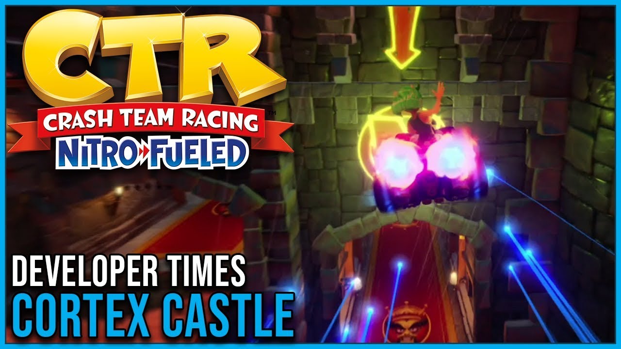Crash Team Racing: Nitro-Fueled - Cortex Castle [Developer Time] - YouTube