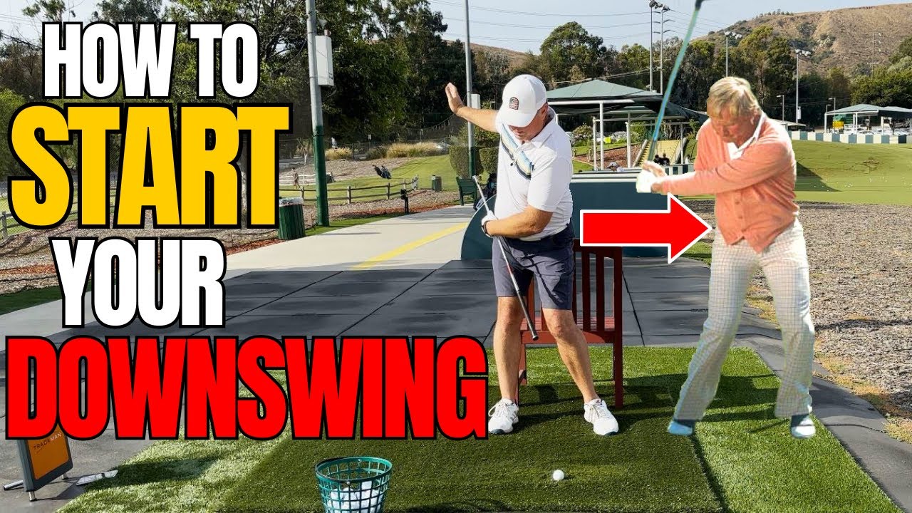 How to Start Your Downswing Like a Pro! (This is SO EASY!) - YouTube
