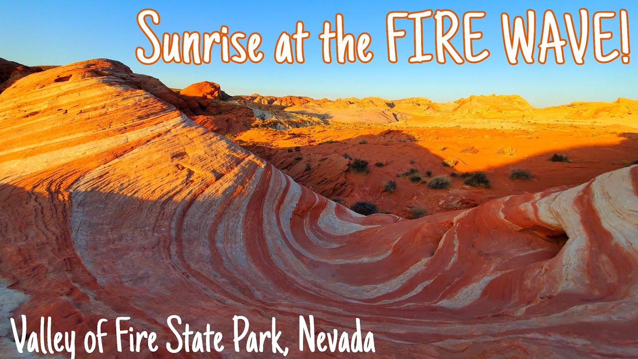 Sunrise Alone at the FIRE WAVE!!! Valley of Fire State Park: Moapa ...