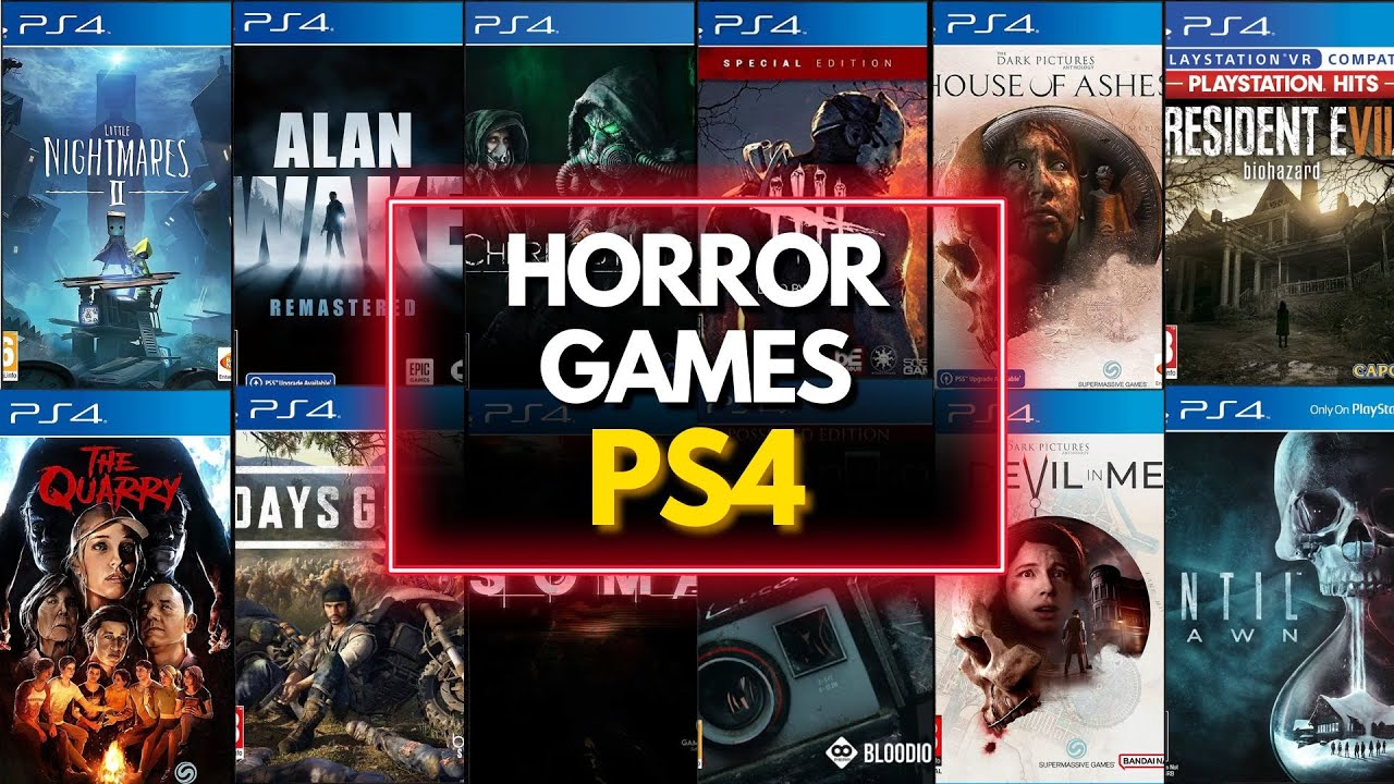 Top 50 Best PS4 Horror Games You Must Play 😱🎮 - YouTube