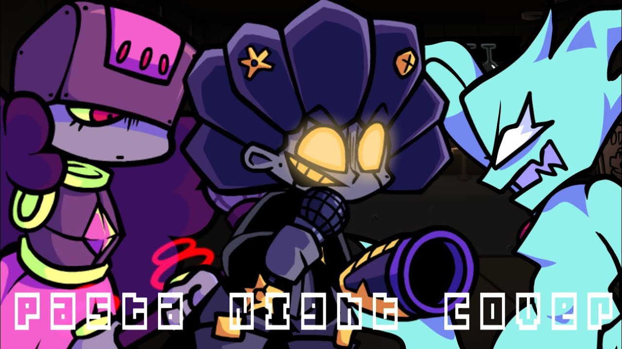 FNF - "Frenzy Night" Pasta Night but Robo-Fever, Scarlet, and Paste ...