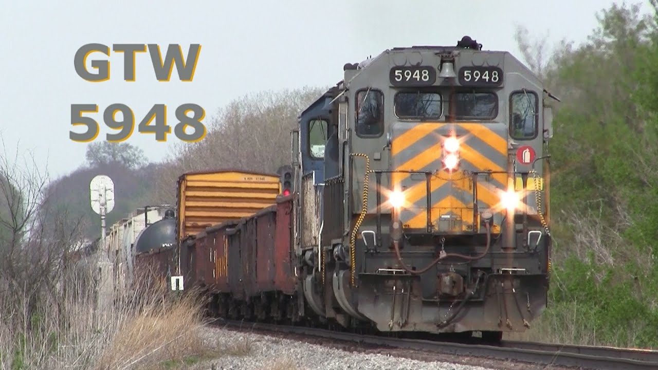 GTW 5948 East - Grand Trunk Western on 5-10-2014 - YouTube