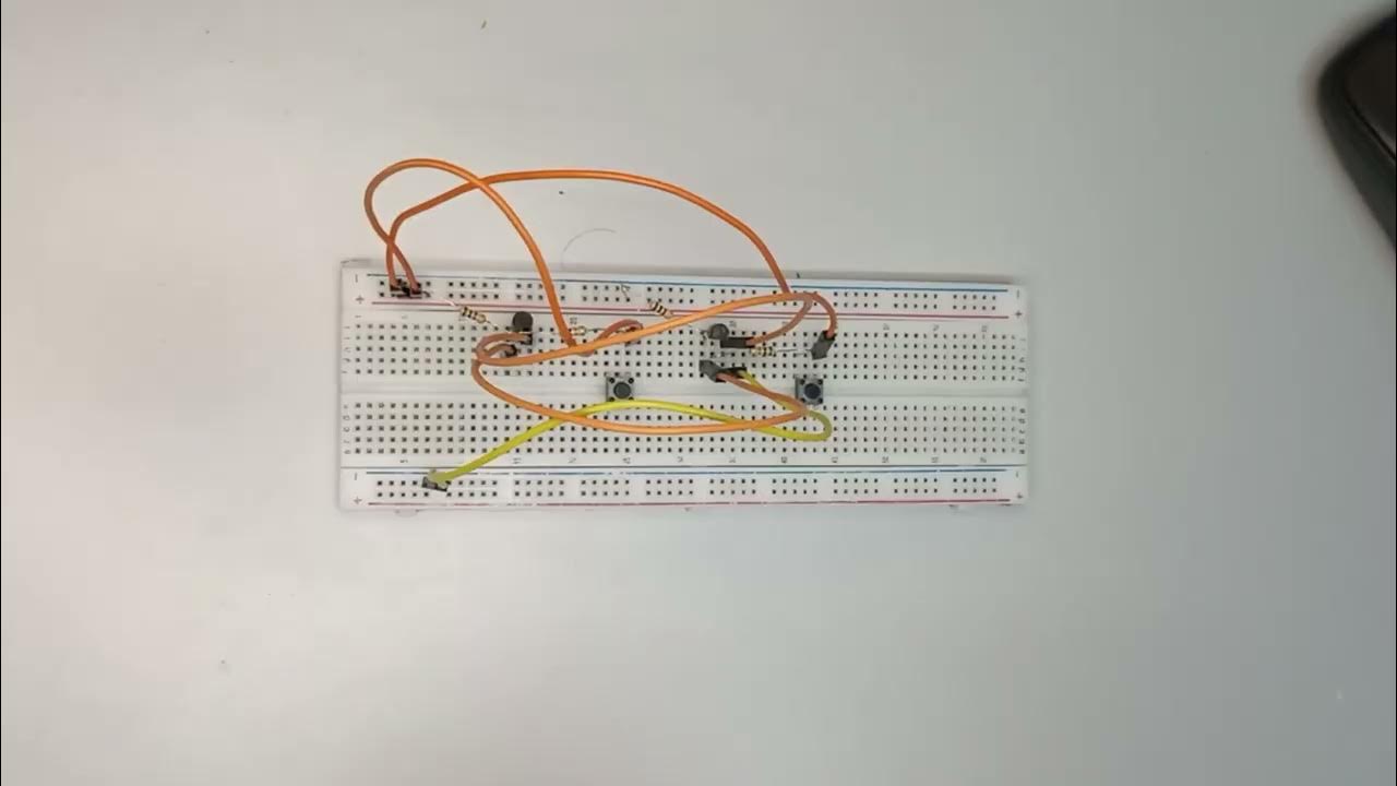 NOR gate Using BC547 Transistor - YouTube