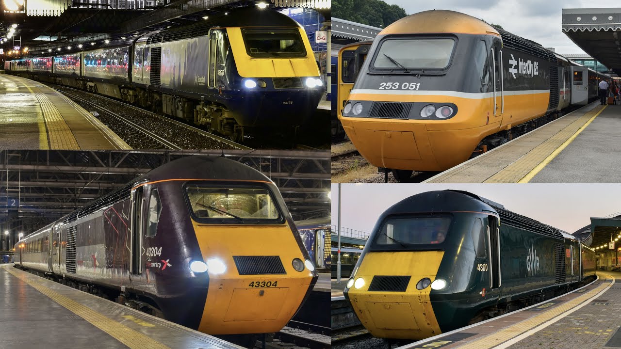 British Rail InterCity 125 HST Compilation 2022 - YouTube